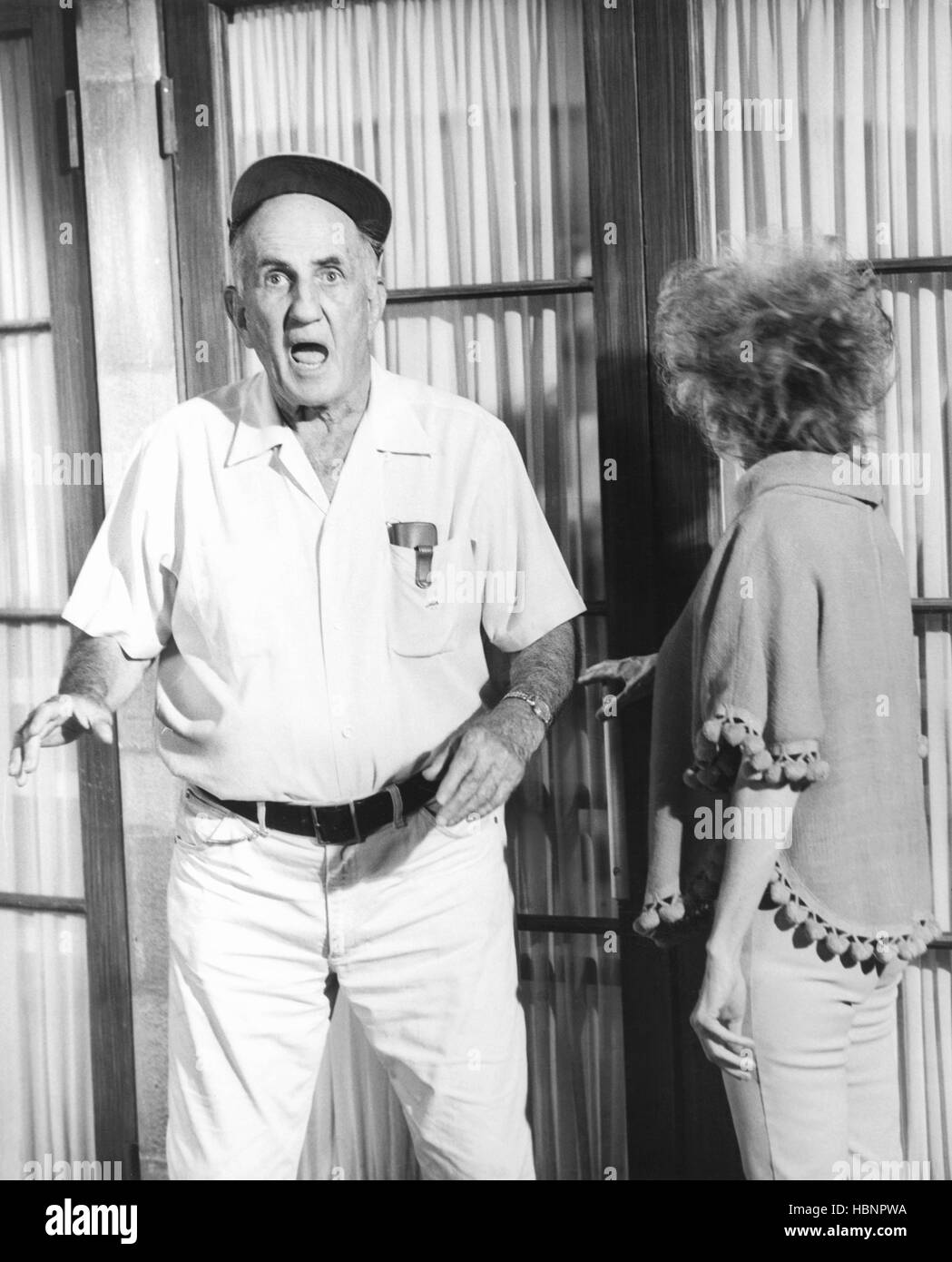 EIGHT ON THE LAM, from left, director George Marshall, Phyllis Diller ...