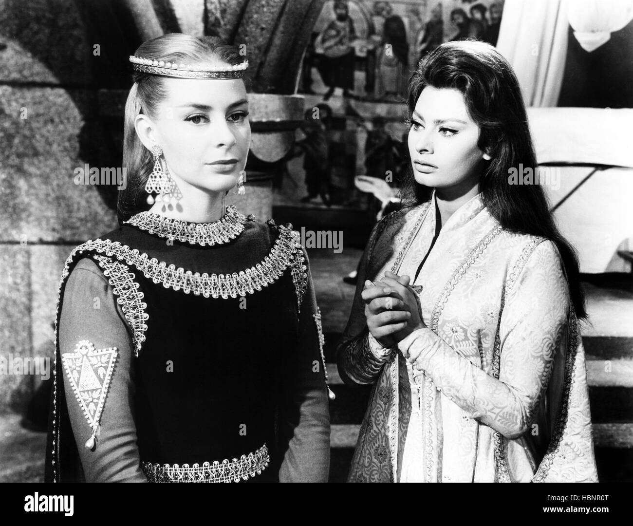 Sophia Loren And Genevieve Page