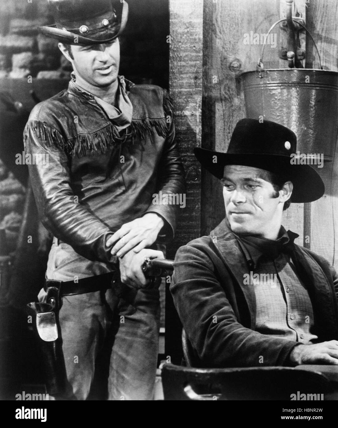EL DORADO, from left: James Caan, Christopher George, 1966 Stock Photo ...