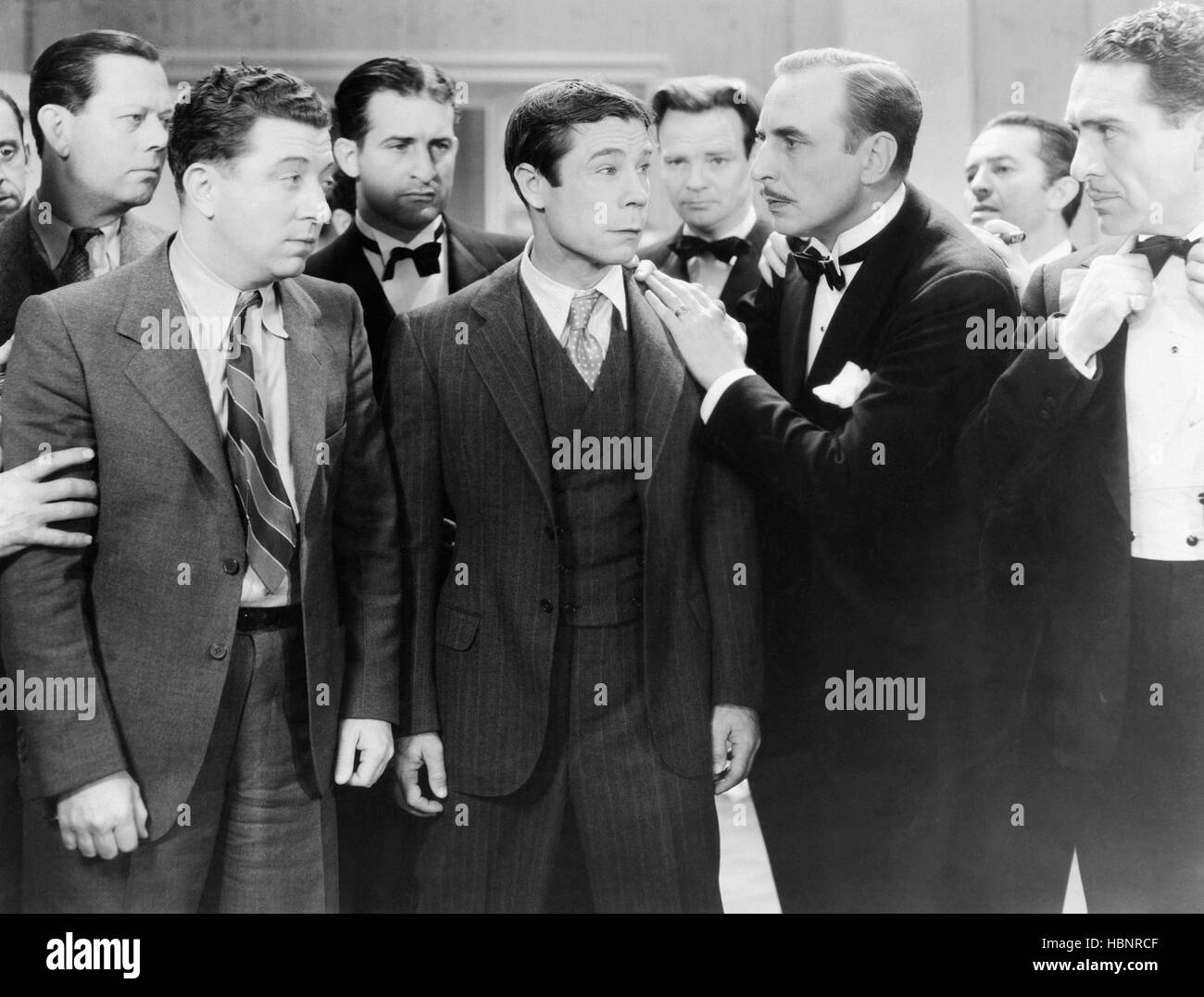 ELMER THE GREAT, from left: Frank McHugh, Joe E. Brown, Russell Hopton ...