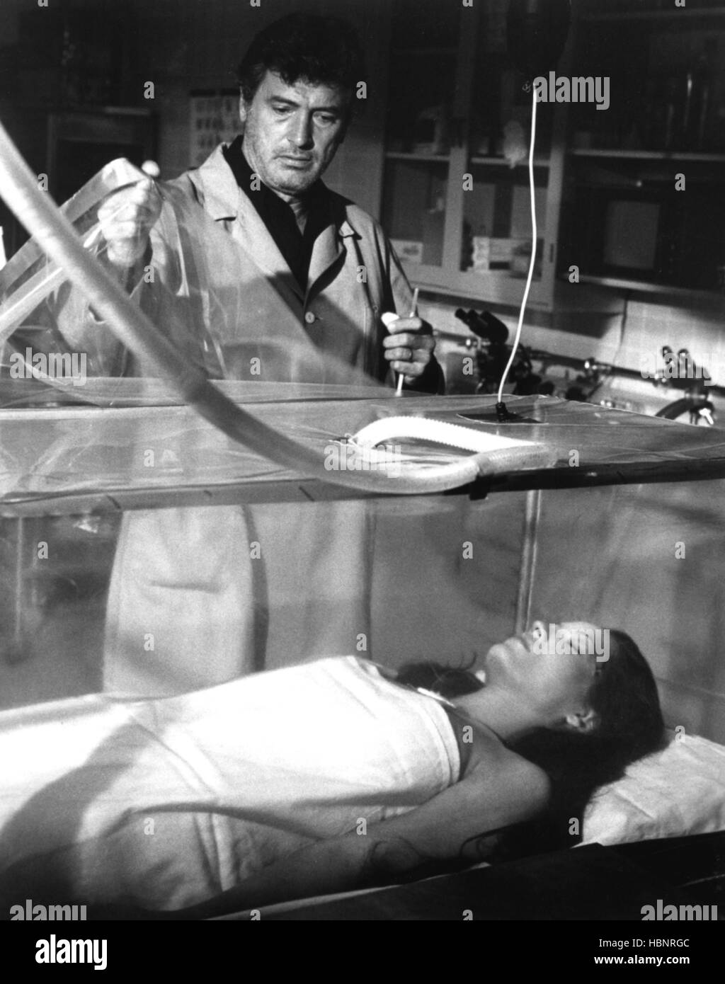 EMBRYO, Rock Hudson, Barbara Carrera, 1976 Stock Photo - Alamy