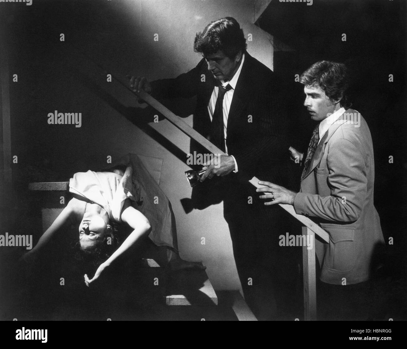 EMBRYO, Rock Hudson (center), John Elerick (right), 1976 Stock Photo ...