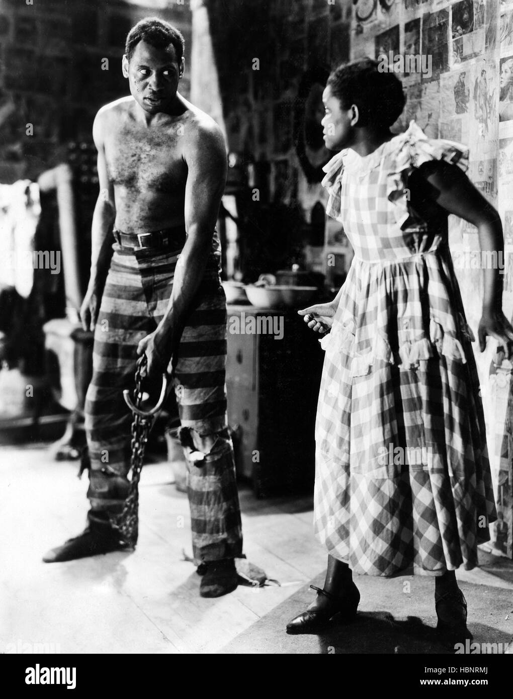 THE EMPEROR JONES, Paul Robeson, Ruby Elzy, 1933 Stock Photo - Alamy