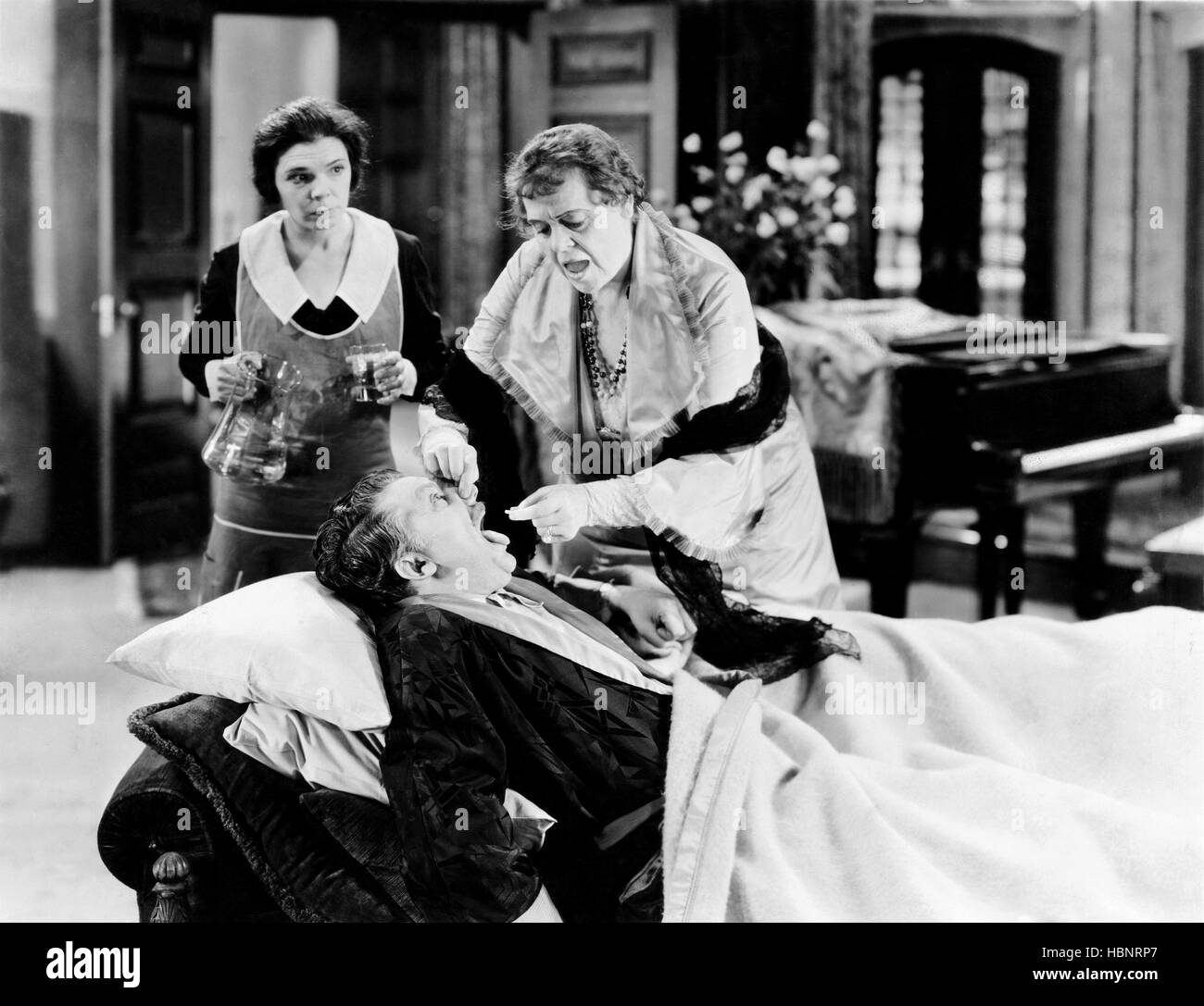 EMMA, from left, Dale Fuller, Jean Hersholt, Marie Dressler, 1932 Stock ...