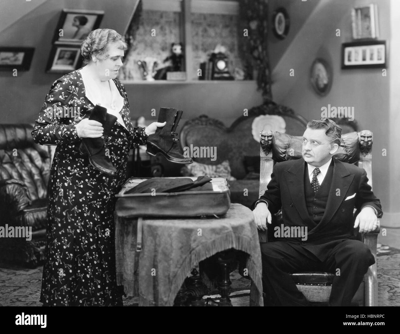 EMMA, from left, Marie Dressler, Jean Hersholt, 1932 Stock Photo - Alamy