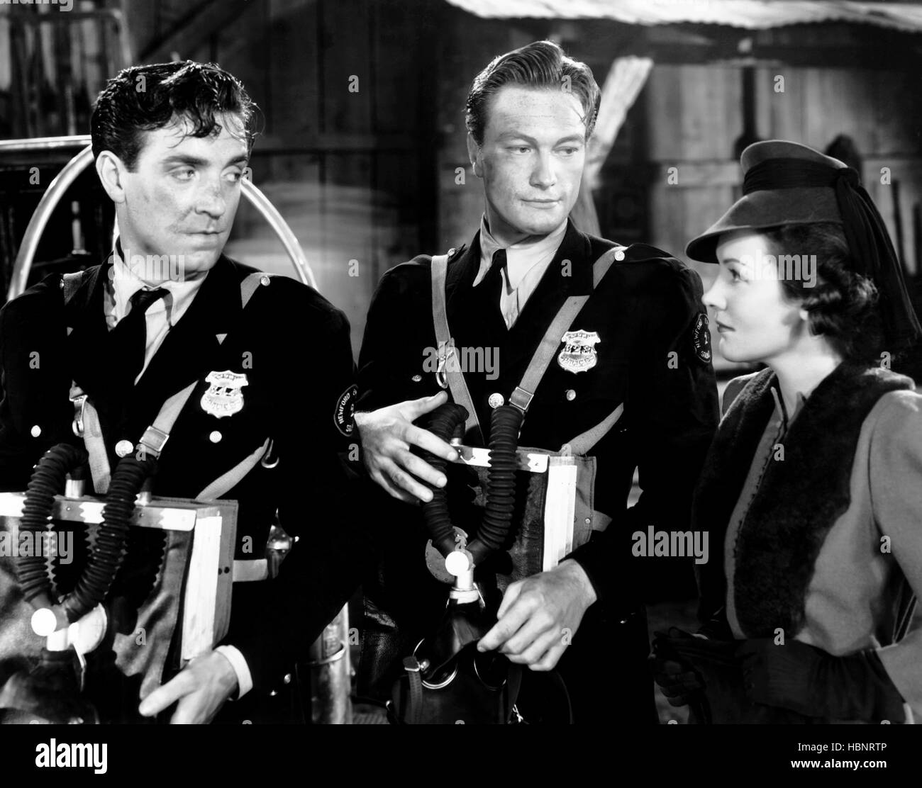 EMERGENCY SQUAD, from left, Robert Paige, Richard Denning, Louise ...