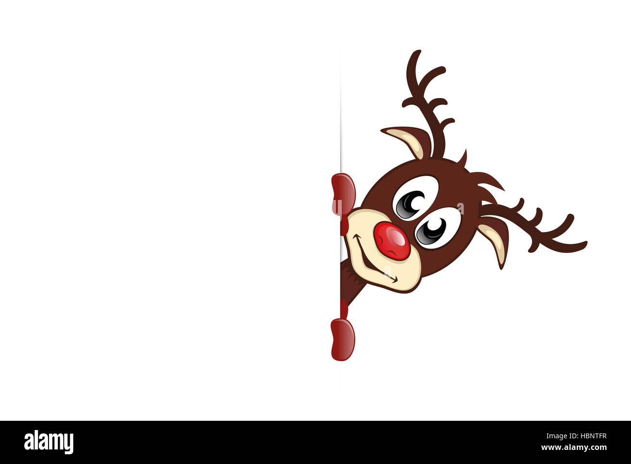 Rentier rudolf hi-res stock photography and images - Alamy