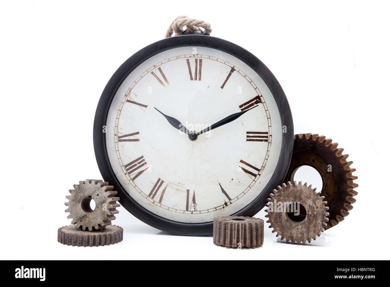 Antique wall clock hi-res stock photography and images - Alamy
