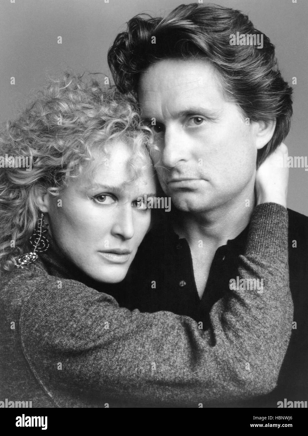 FATAL ATTRACTION, from left: Glenn Close, Michael Douglas, 1987 ...