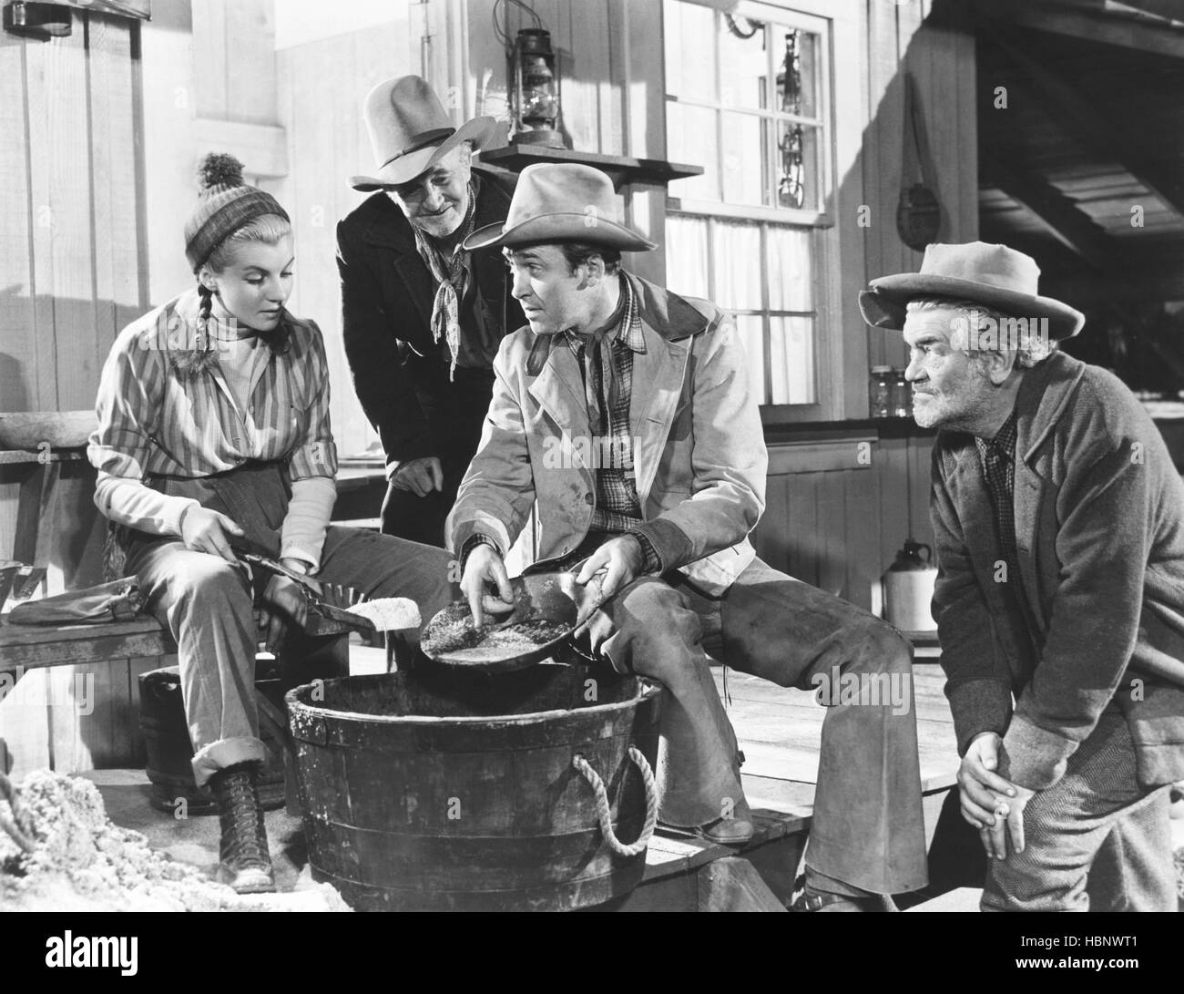 THE FAR COUNTRY, from left: Corrine Calvet, Walter Brennan, James ...