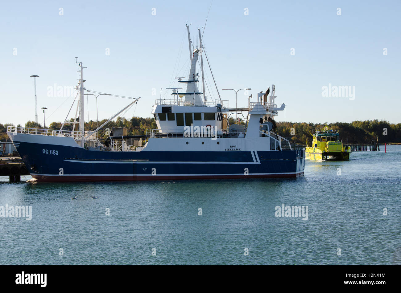 Bridge of fishing trawler hi-res stock photography and images - Alamy