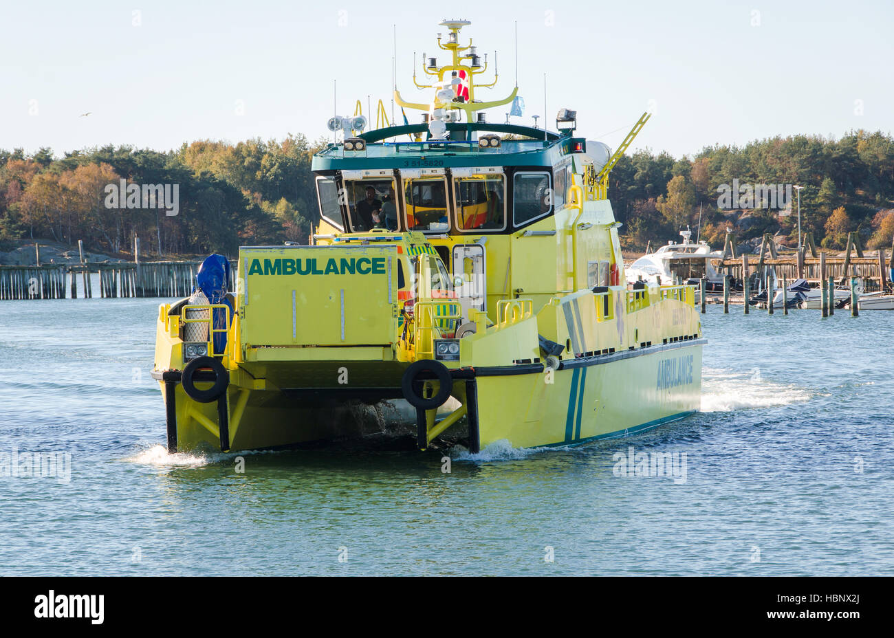 Ambulance boat hi-res stock photography and images - Alamy