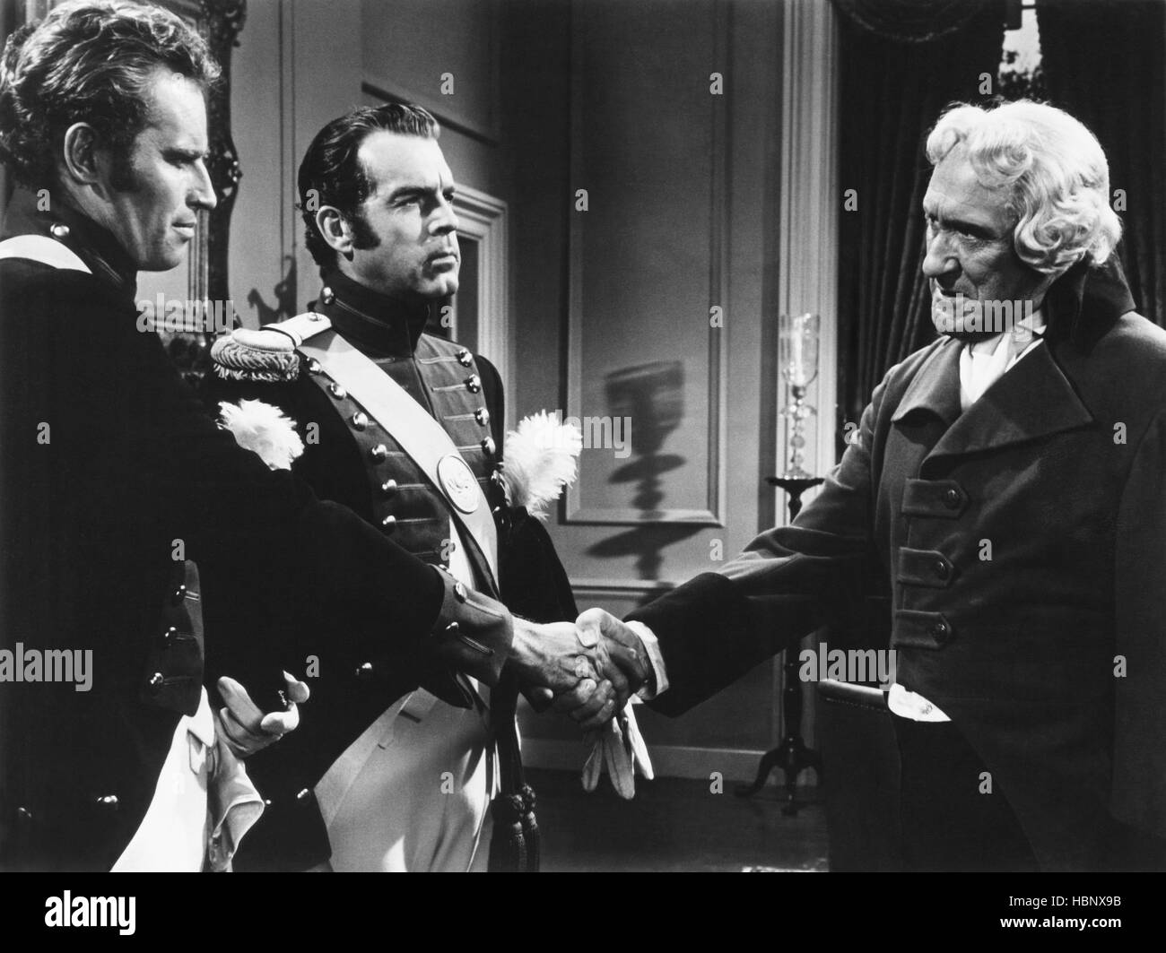 THE FAR HORIZONS, from left: Charlton Heston as Lt. William Clark, Fred ...