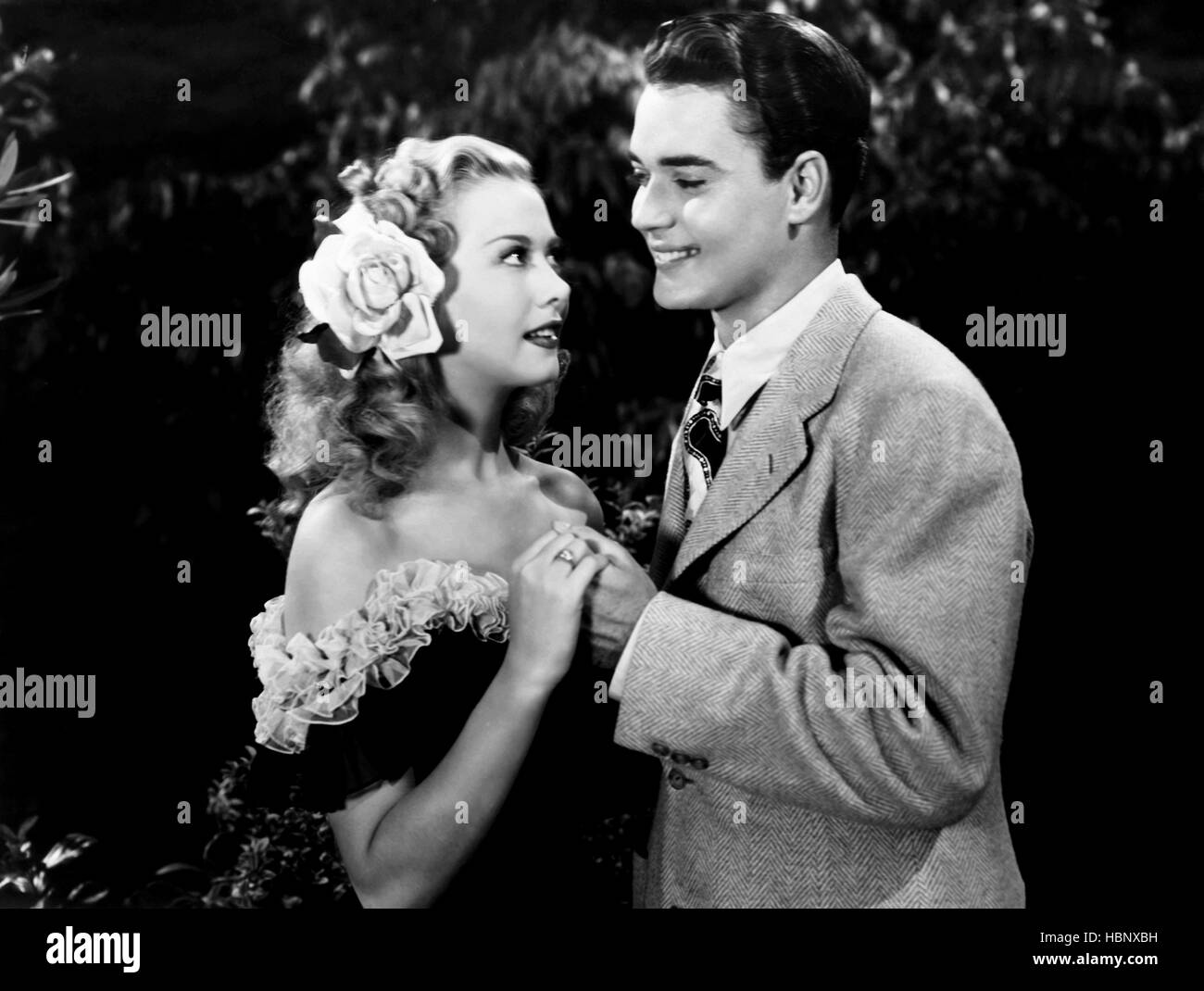 FACES IN THE FOG, from left, Adele Mara, Eric Sinclair, 1944 Stock ...