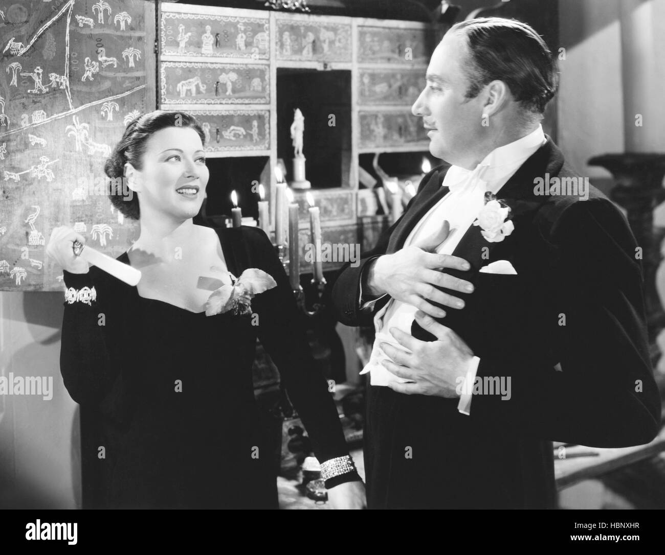 FATAL LADY, from left: Mary Ellis, Alan Mowbray, 1936 Stock Photo - Alamy