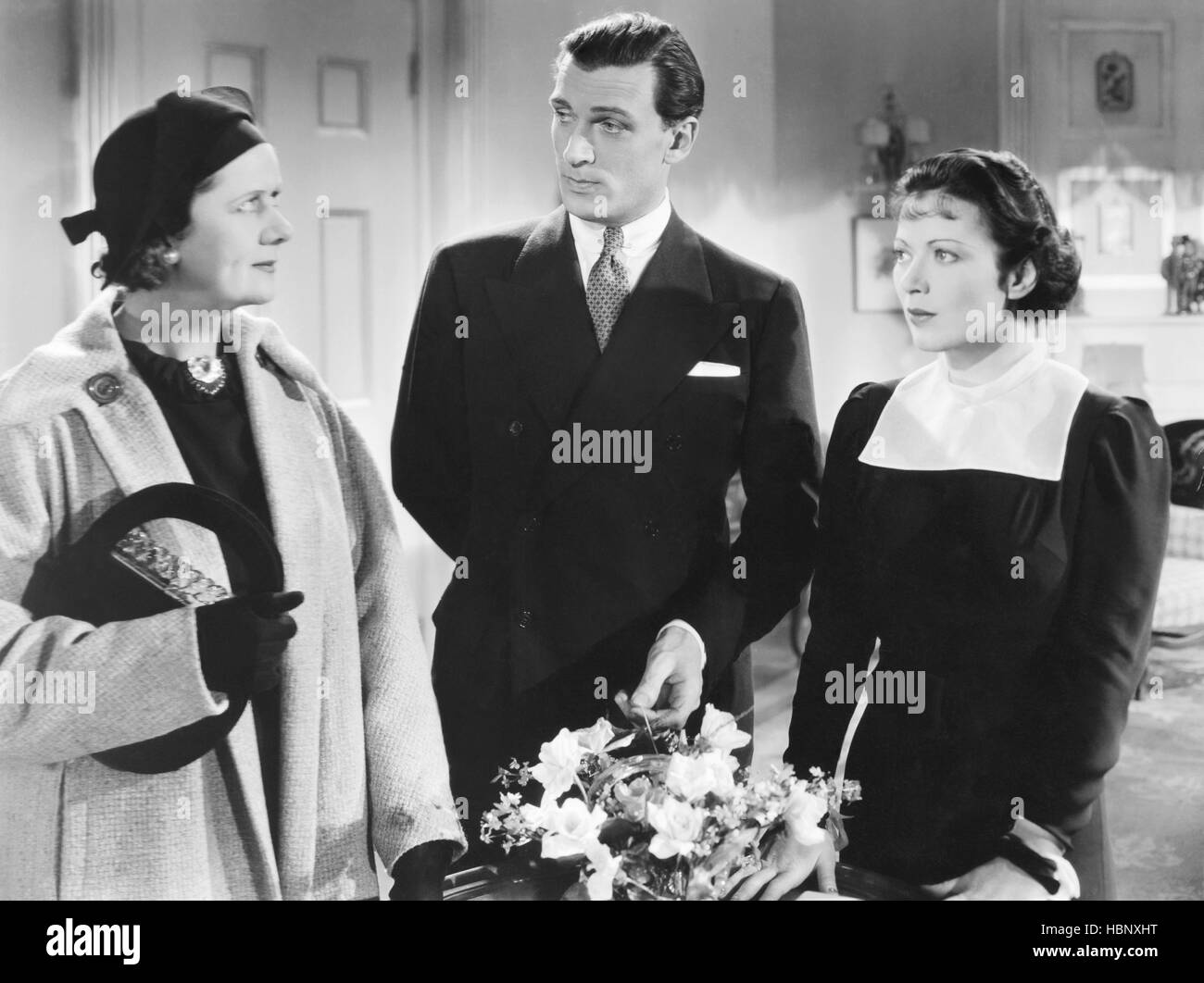 FATAL LADY, from left: Ruth Donnelly, Walter Pidgeon, Mary Ellis, 1936 ...