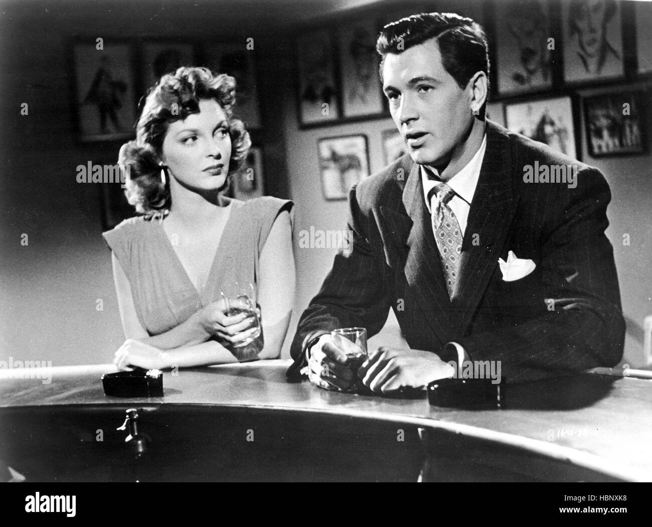 THE FAT MAN, from left: Julie London, Rock Hudson, 1951 Stock Photo - Alamy