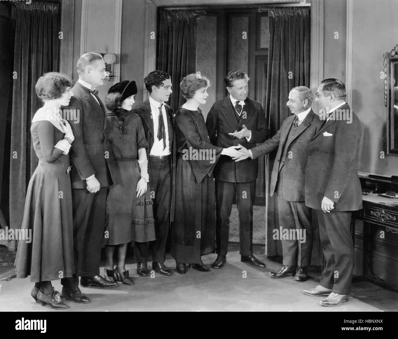 THE FAMOUS MRS. FAIR, from left, Helen Ferguson, Huntley Gordon ...