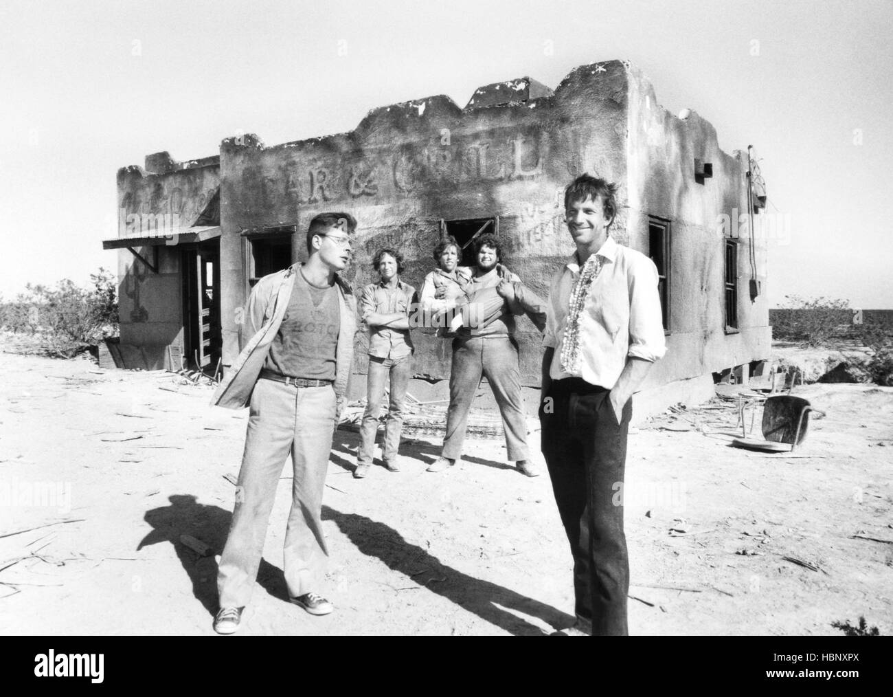 FANDANGO, from left: Judd Nelson, Sam Robards, Brian Cesak, Chuck Bush ...