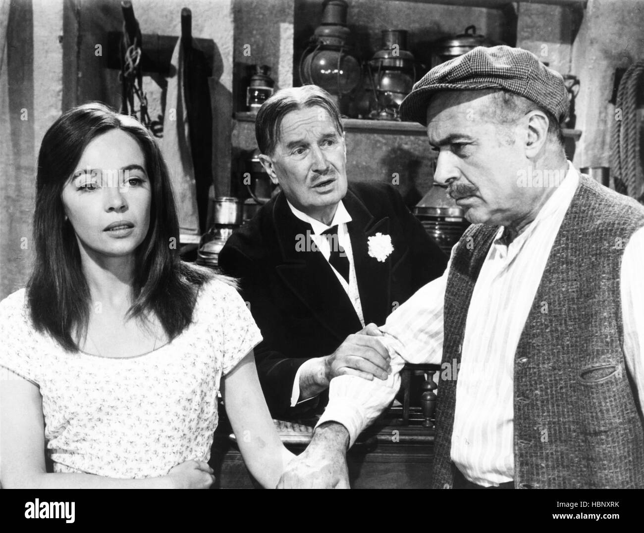 FANNY, from left, Leslie Caron, Maurice Chevalier, Charles Boyer, 1961 ...