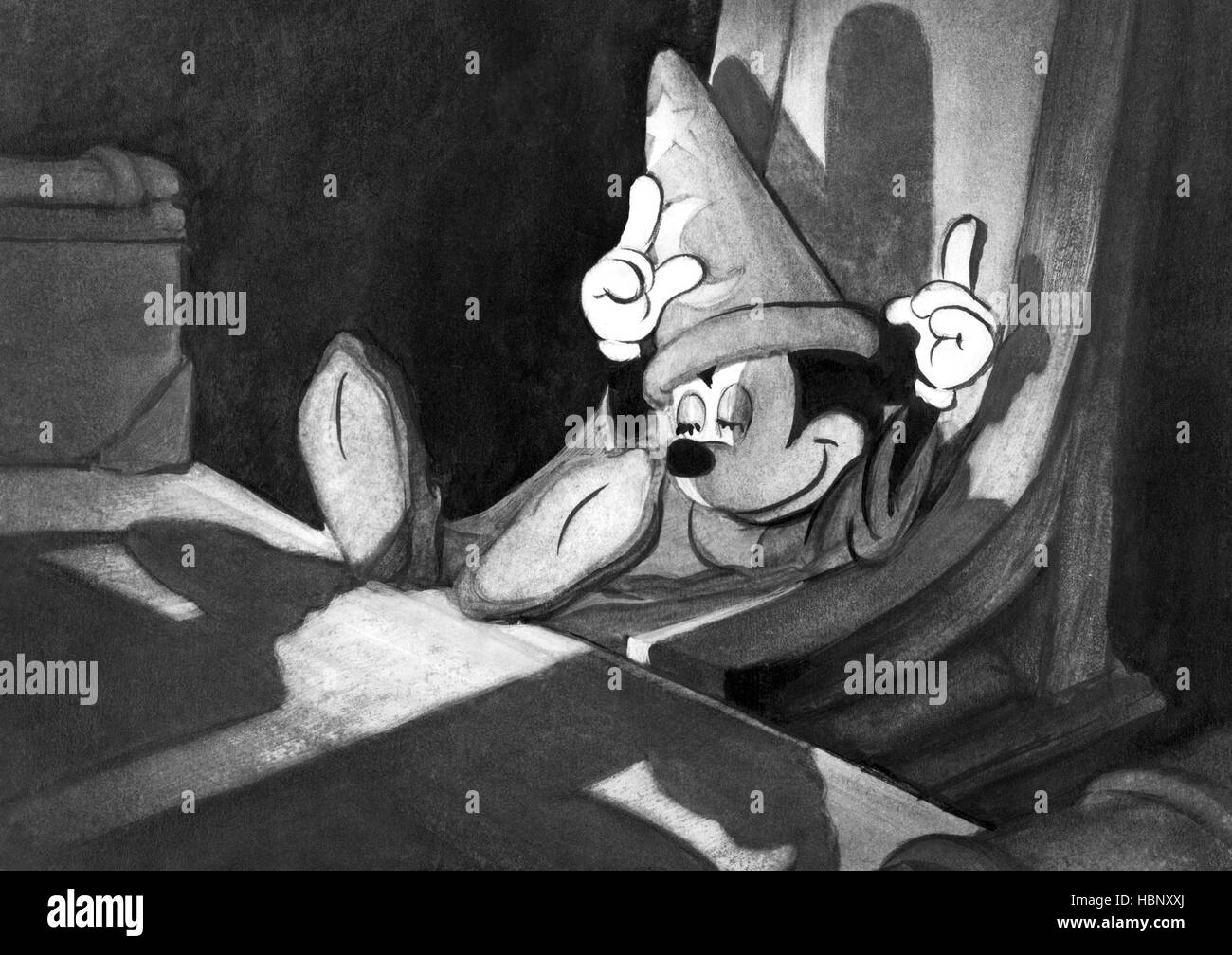 FANTASIA, Mickey Mouse, 1940, © Walt Disney / Courtesy: Everett ...