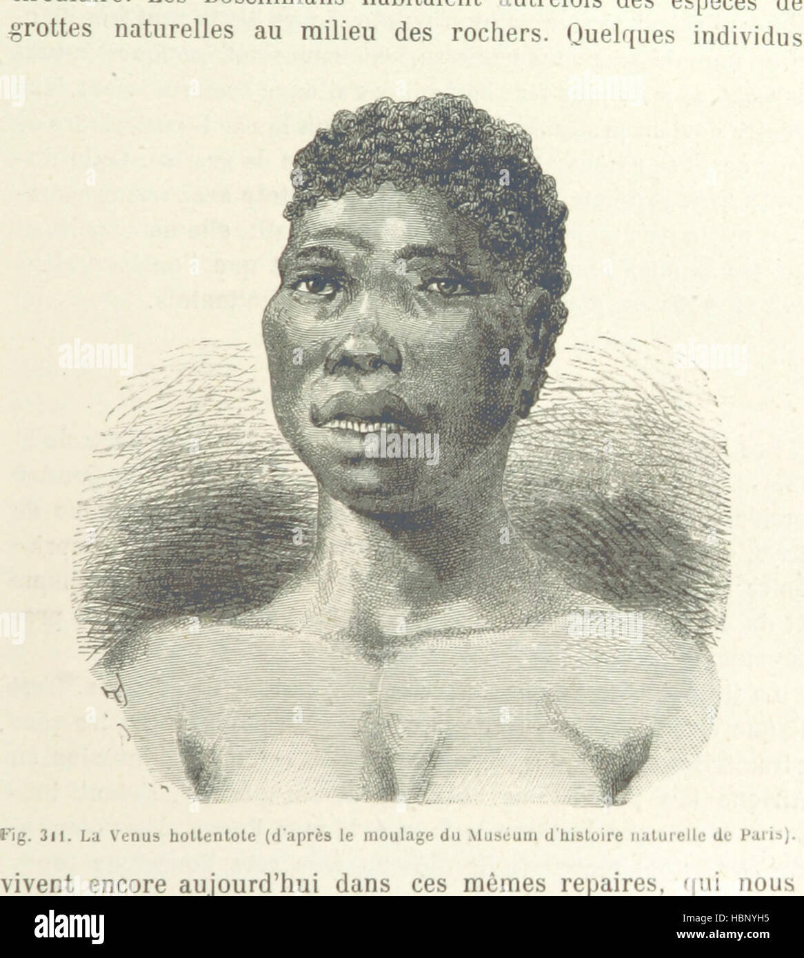 Les Races Humaines ... Ouvrage illustré de 334 gravures dessinées sur ...