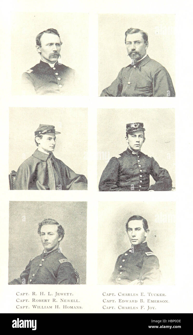 Page showing the history of the 54th Massachusetts Infantry, including ...