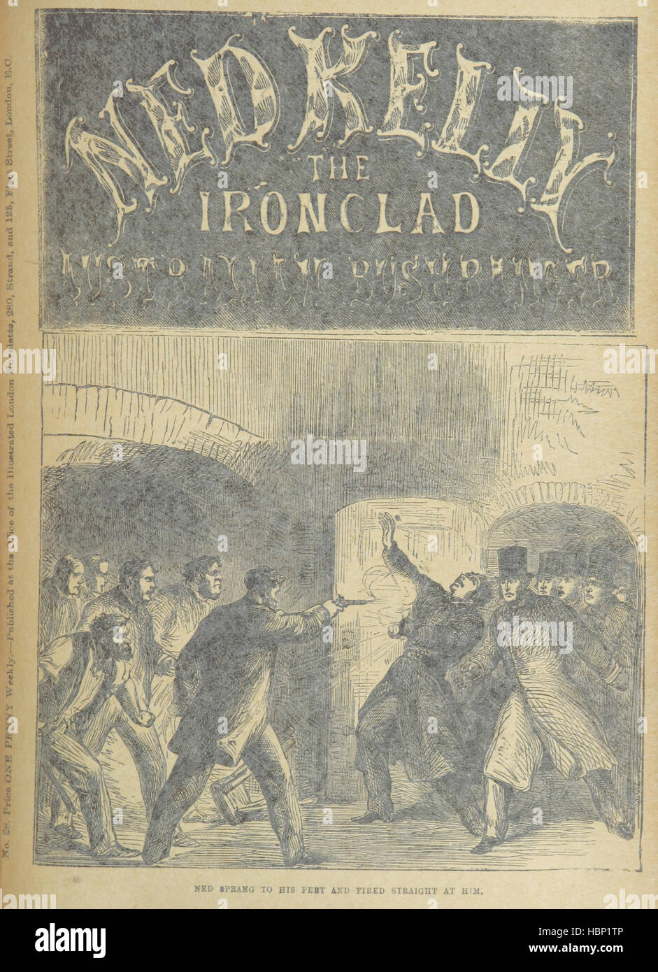 Ned Kelly, the ironclad Australian Bushranger. By J. S. Borlase Image ...