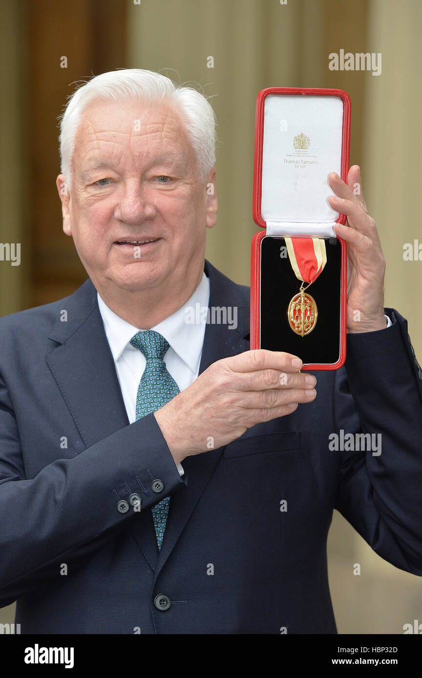 Sir Michael Craig-Martin after receiving a Knighthood by the Duke of ...