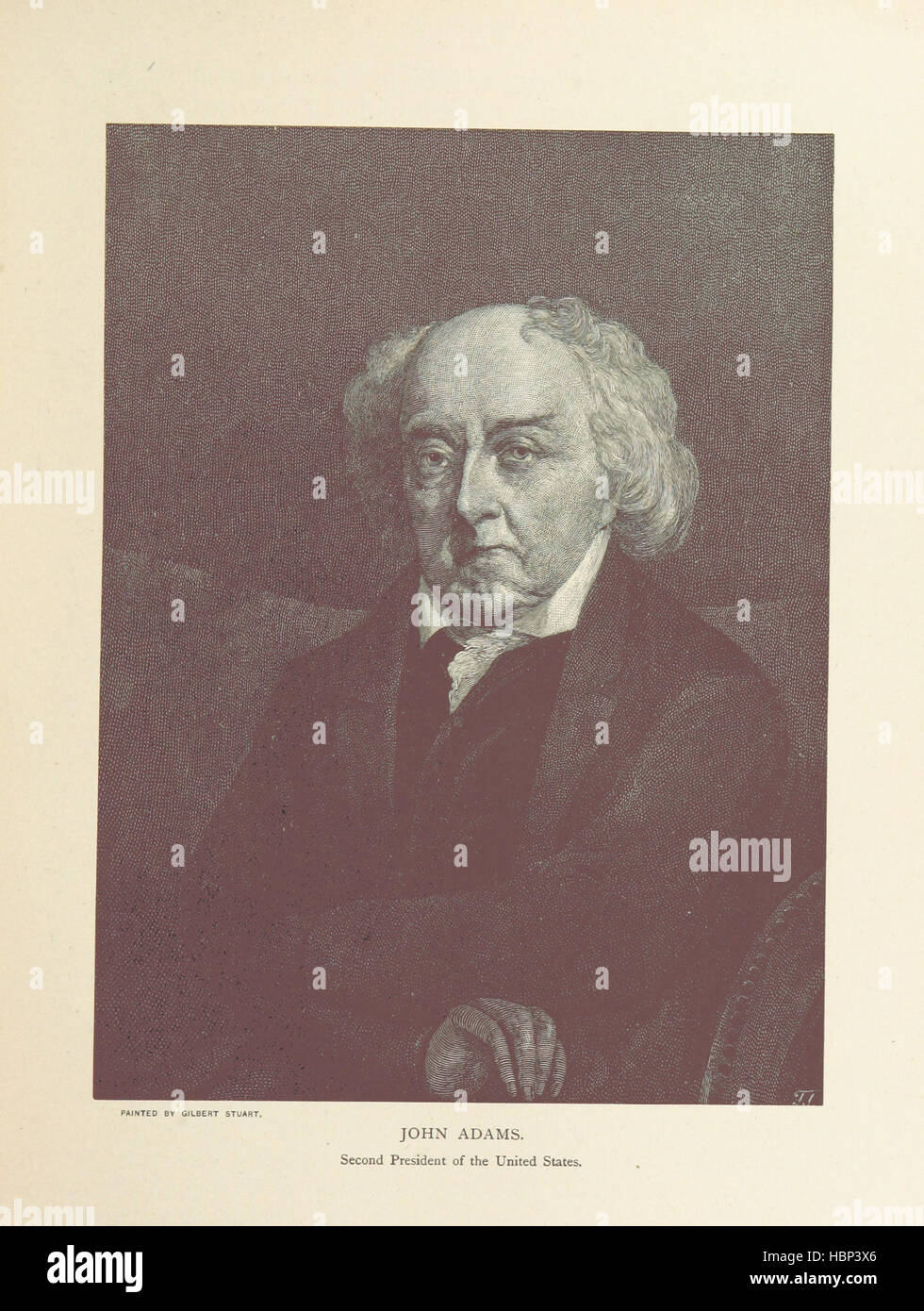 John adams president young hi-res stock photography and images - Alamy