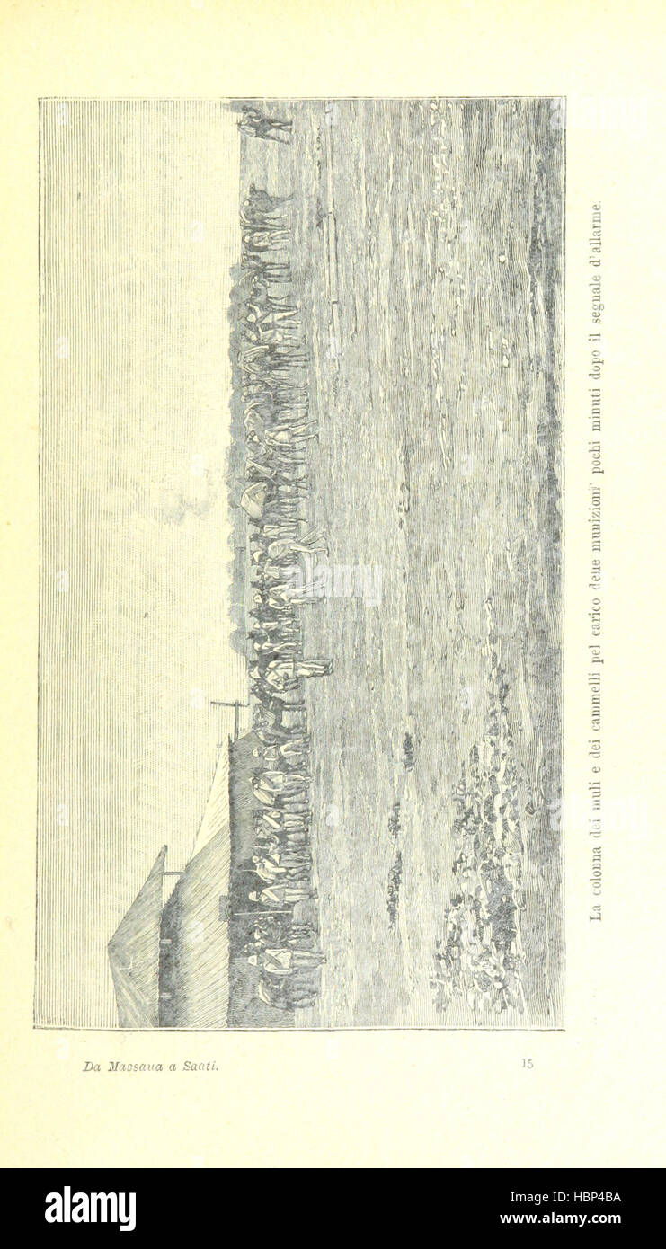 This page depicts the Italian expedition to Abyssinia in 1888 ...