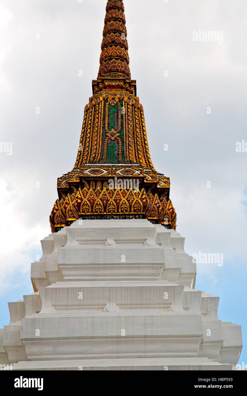 thailand asia in bangkok rain temple abstract cross colors roof wat ...