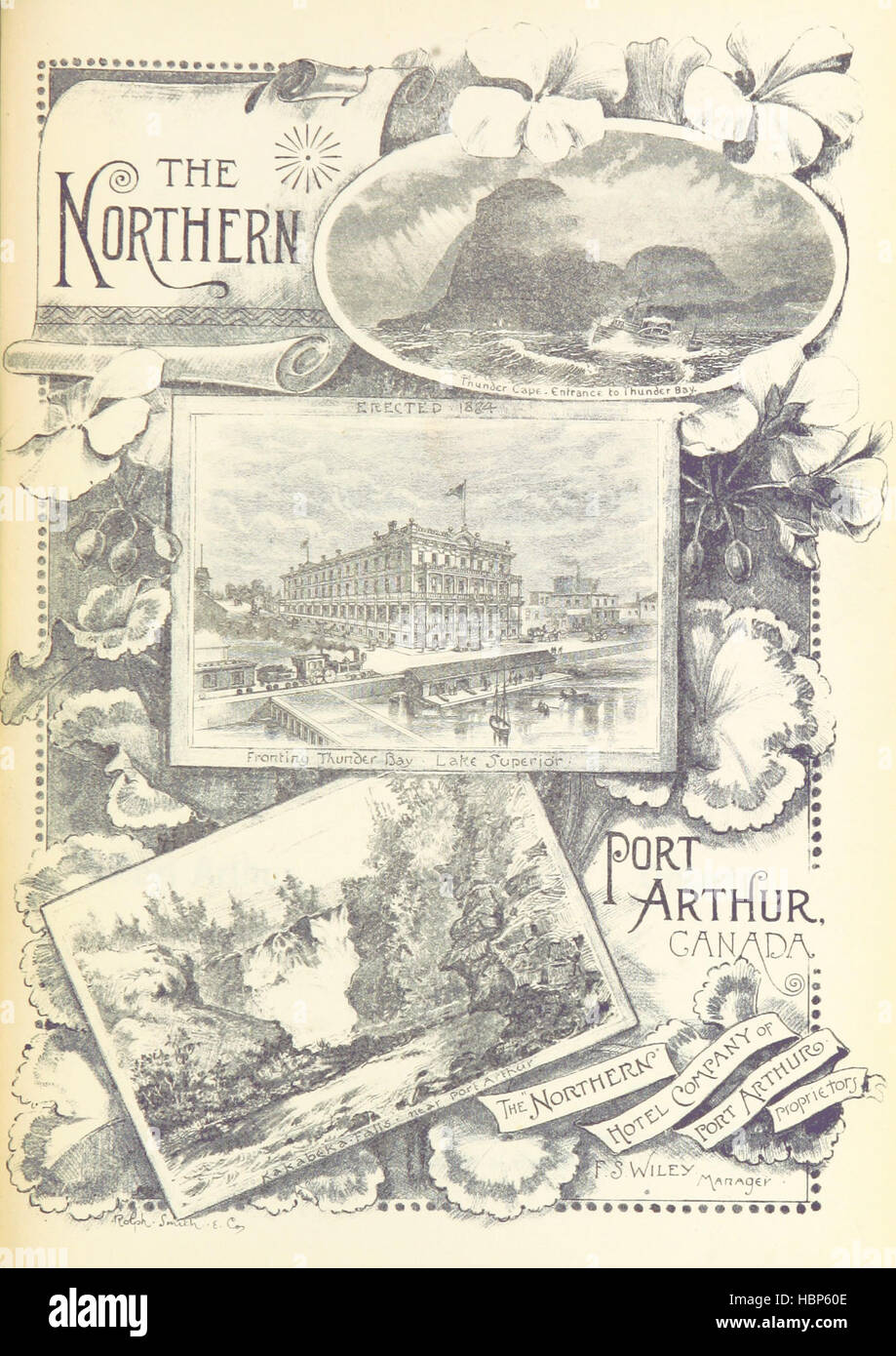 Algoma map hi-res stock photography and images - Alamy