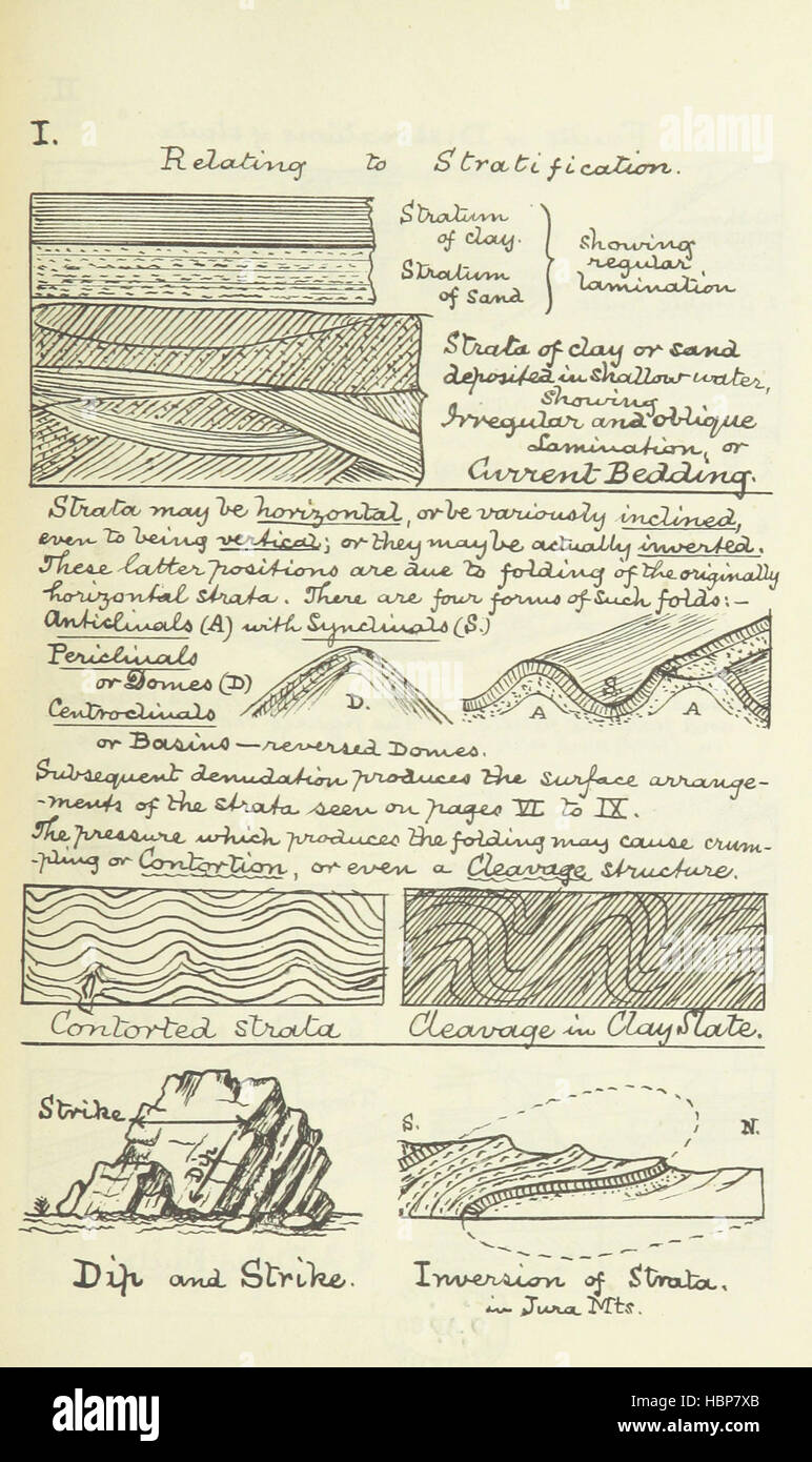 Geology in systematic notes and tables for the use of teachers and of ...
