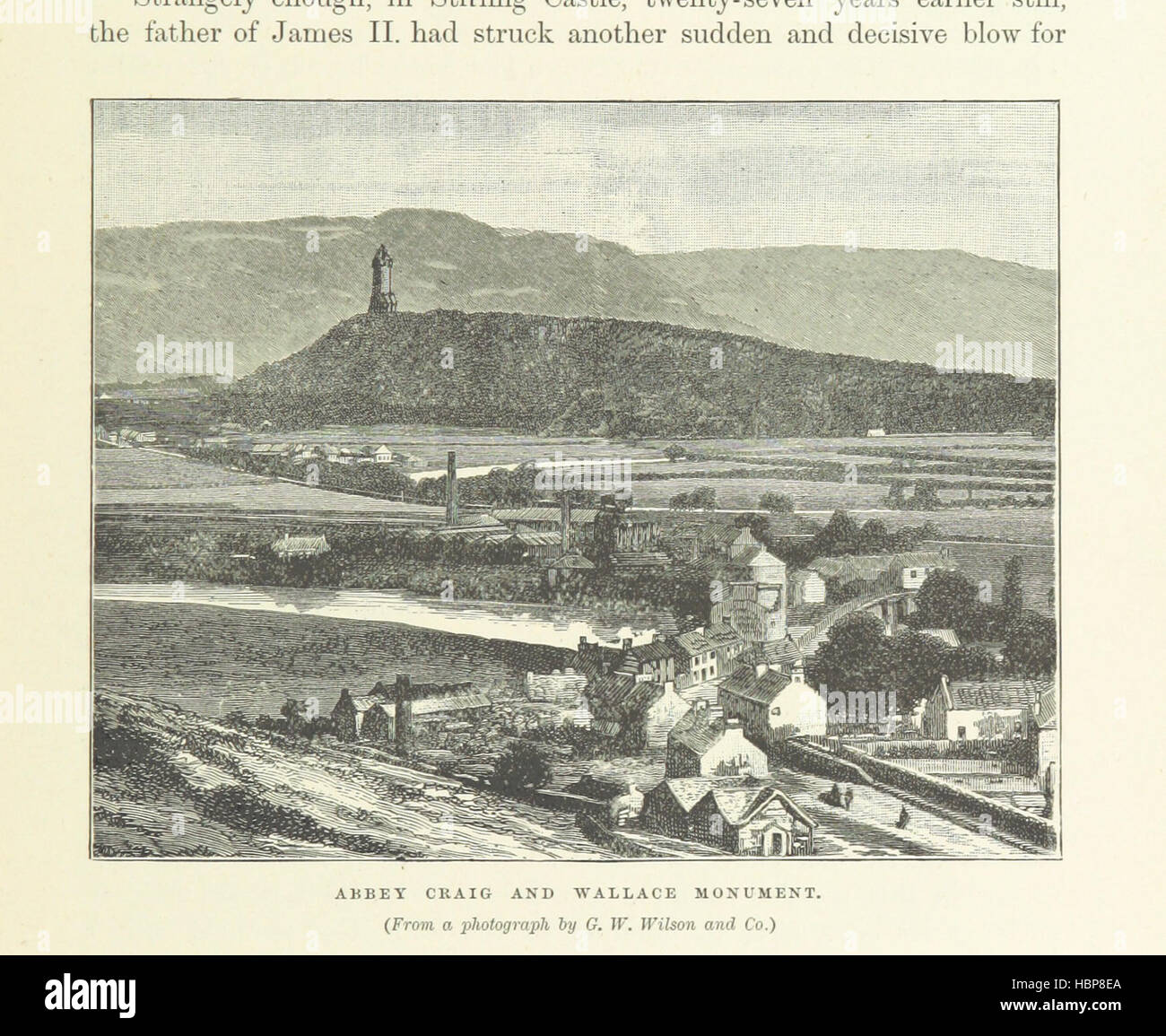 George eyre wallace monument bldigital date hi-res stock photography ...