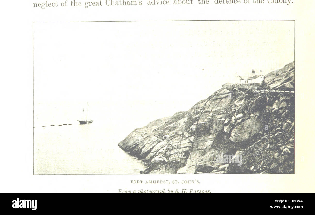 This page from 'A History of Newfoundland' presents historical ...