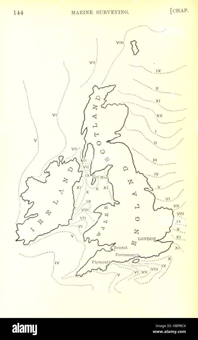 This image depicts marine surveying, including charts, instruments ...