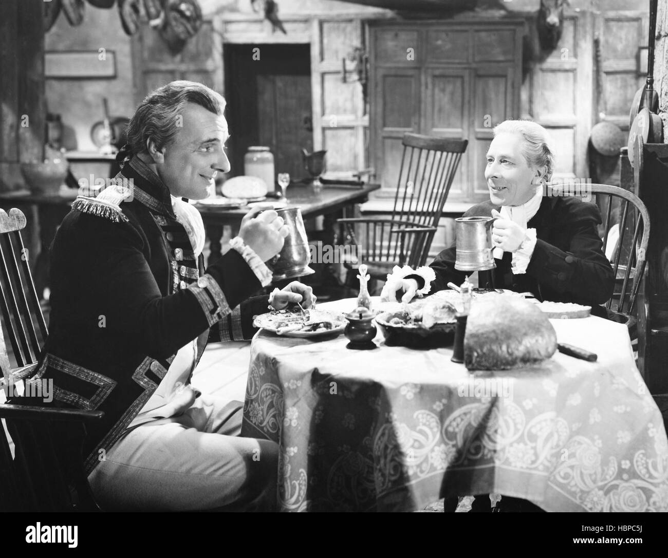 DOCTOR SYN, (aka DR. SYN), from left: Roy Emerton, George Arliss, 1937 ...