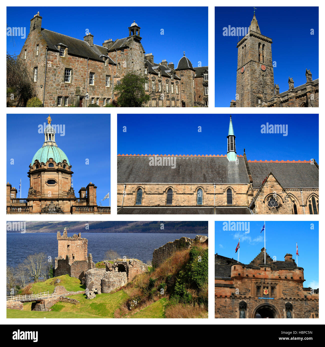 Layout of edinburgh castle hi-res stock photography and images - Alamy