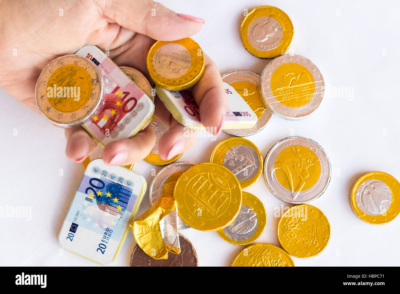Candy money hi-res stock photography and images - Alamy