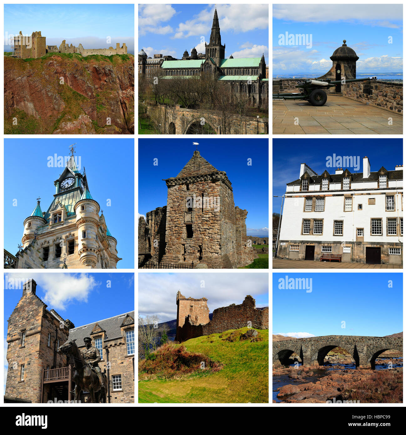 Layout of edinburgh castle hi-res stock photography and images - Alamy