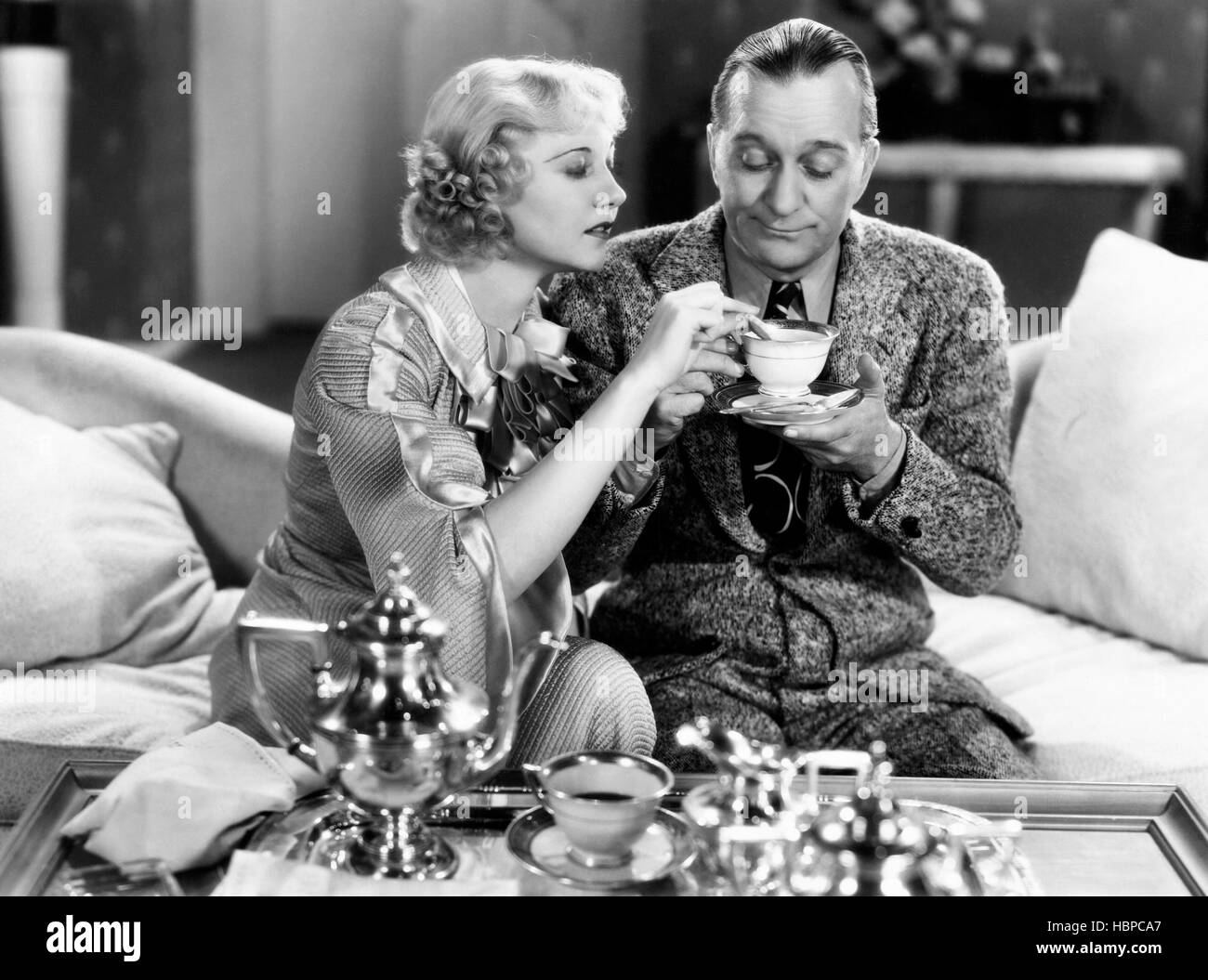 DON'T TELL THE WIFE, from left, Una Merkel, Lynne Overman, 1937 Stock ...