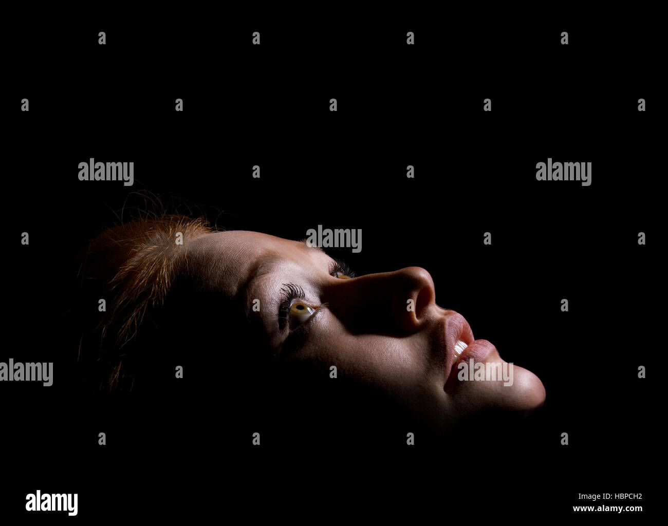 Dark girl hi-res stock photography and images - Alamy