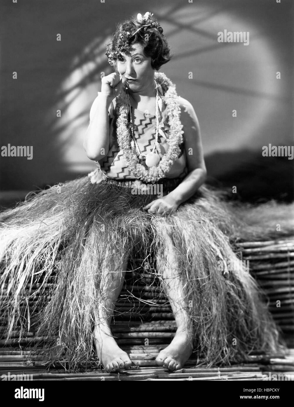 DOWN TO THEIR LAST YACHT, Polly Moran, 1934 Stock Photo - Alamy