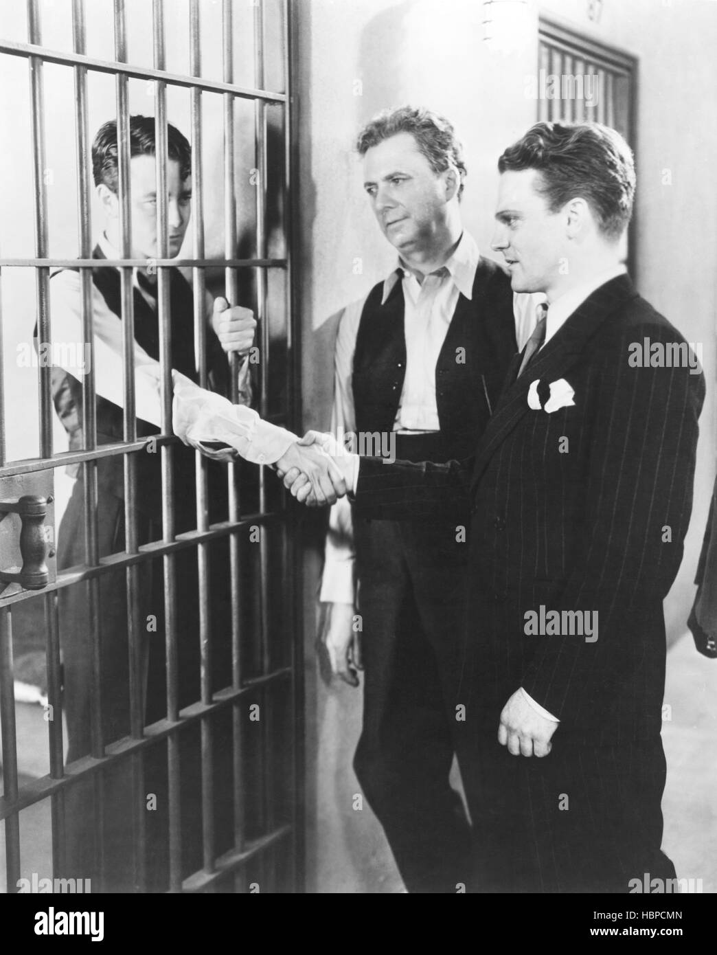 DOORWAY TO HELL, from left: Lew Ayres, Robert Elliott, James Cagney ...