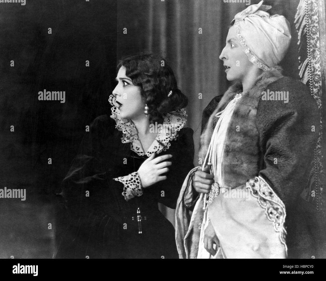 DOROTHY VERNON OF HADDON HALL, Mary Pickford, Clare Eames, 1924 Stock ...