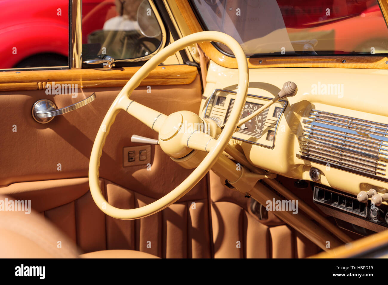 1940 Ford Coupe Interior