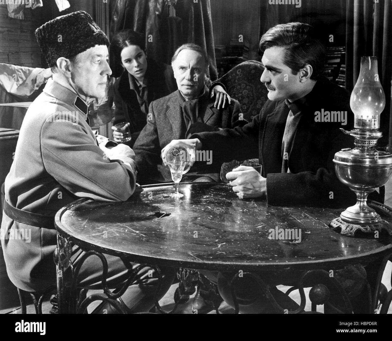 DOCTOR ZHIVAGO, Alec Guinness, Geraldine Chaplin, Ralph Richardson ...