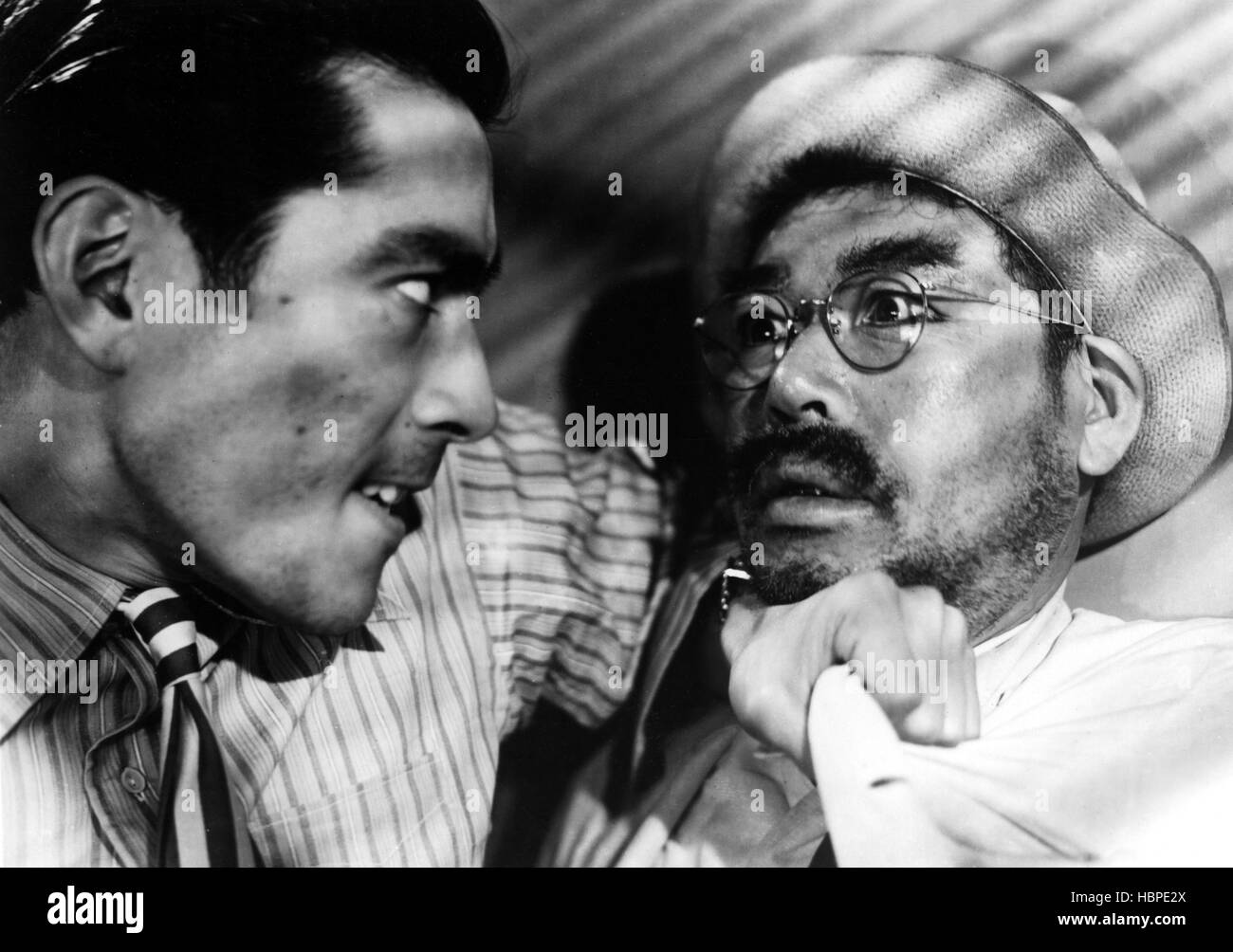 DRUNKEN ANGEL, Toshiro Mifune, Takashi Shimura, 1948 Stock Photo - Alamy