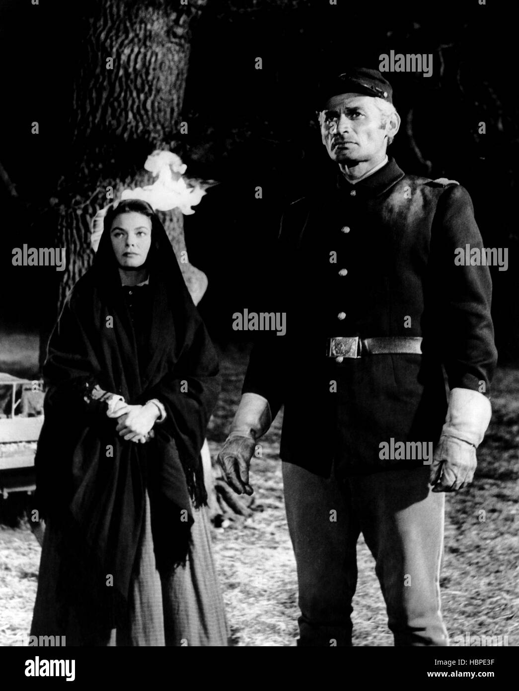 DRANGO, Joanne Dru, Jeff Chandler, 1957 Stock Photo - Alamy